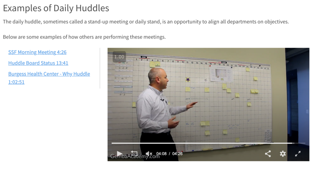 Now More Than Ever, Huddle Daily as a Team | Gemba Academy